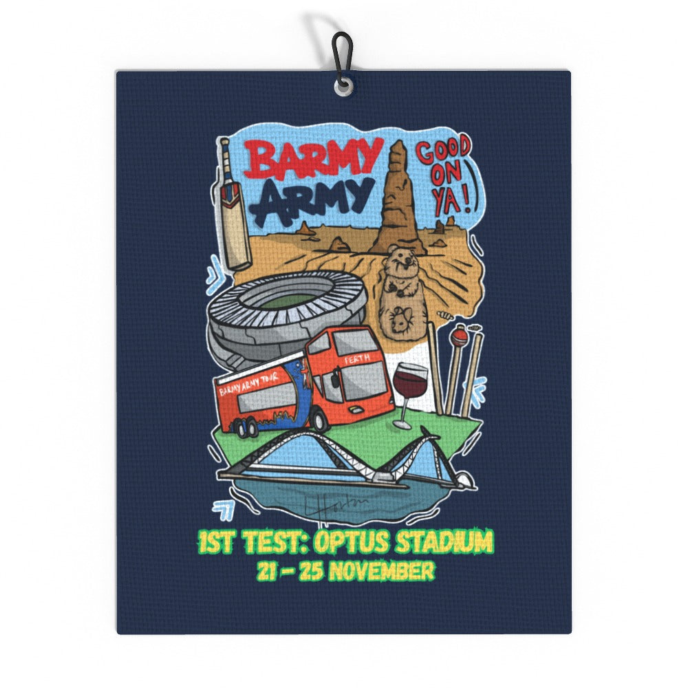 Barmy Army x Luke Horton Perth Golf Towel – Barmy Army Store