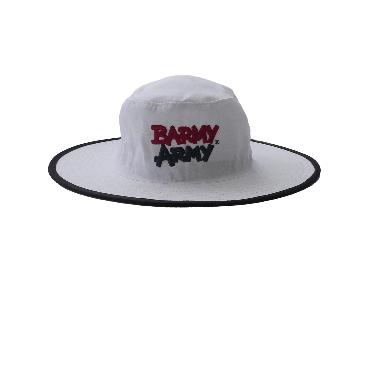 Barmy Army Wide Brim - White – Barmy Army Store